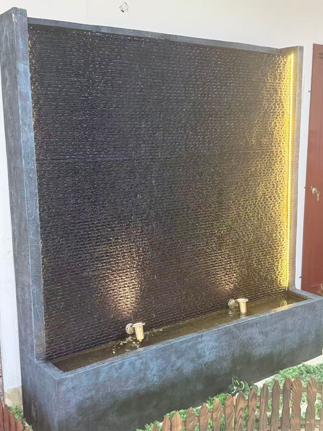 Rio Dominos Granite Look Water Wall Outdoor 2025 Design