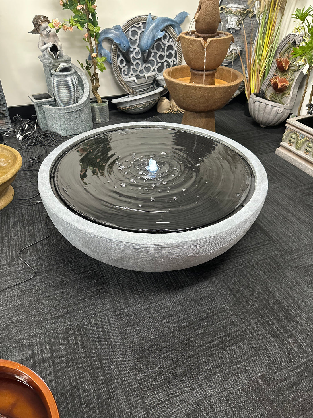 Playa Round Fountain with 120cm Diameter Largest of Its Kind Outdoor