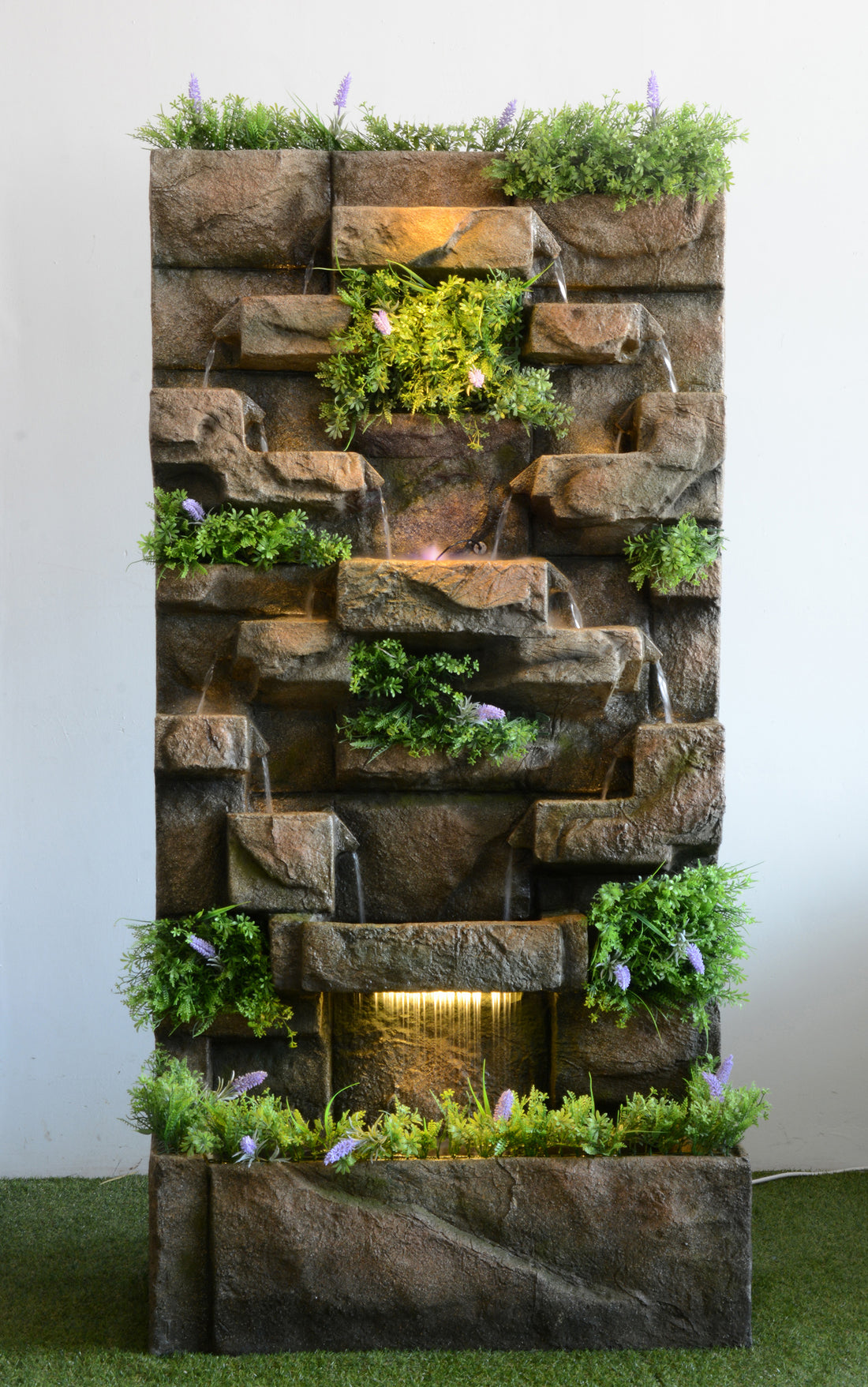 Rock Water Features for Natural Garden Style